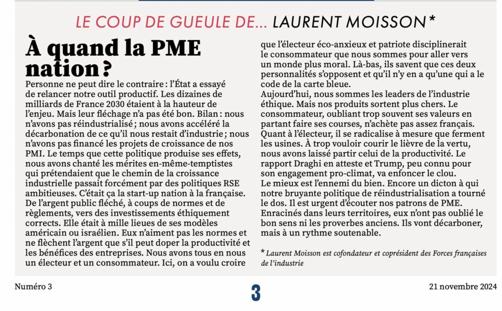 Les FFI - Forces Françaises de l'Industrie